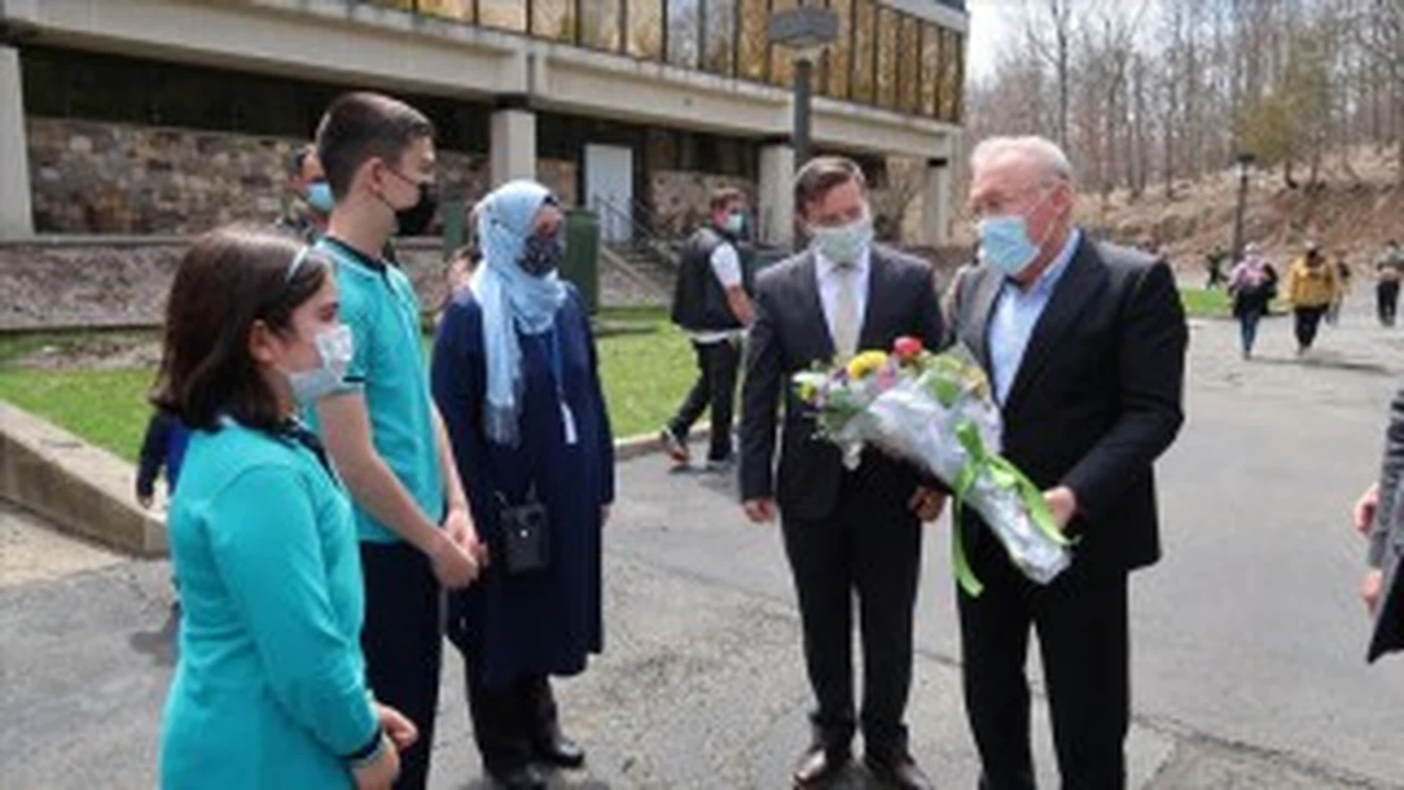 Maarif Okulunun yeni binası tanıtıldı