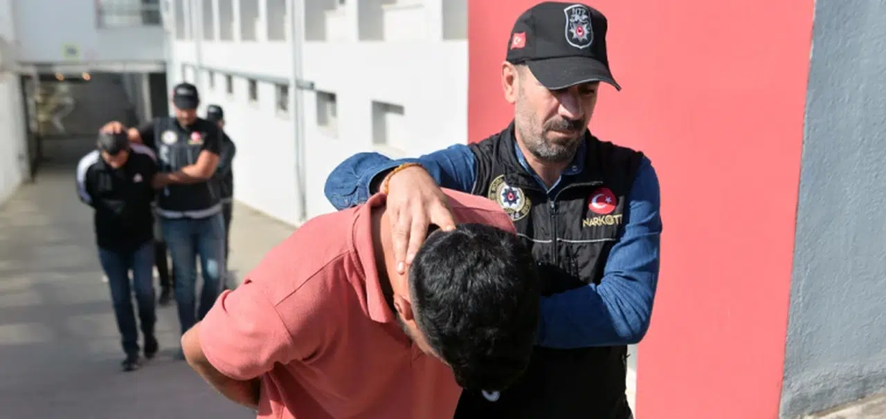 66 kilogram esrarı öyle bir yere sakladılar ki!