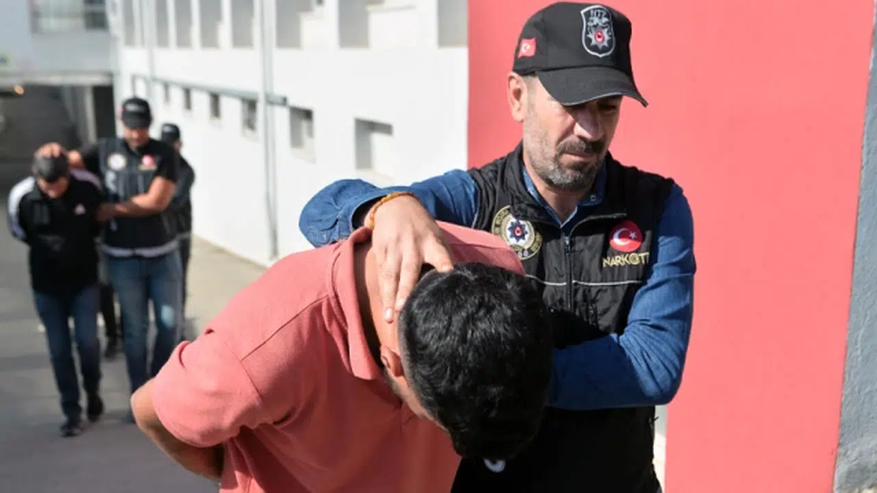 66 kilogram esrarı öyle bir yere sakladılar ki!