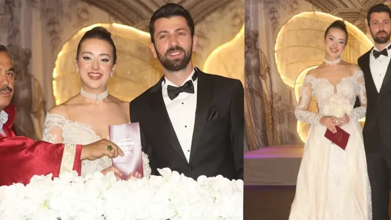 İPEK SU İLE YUNUS EMRE MUTLULUĞA EVET DEDİ